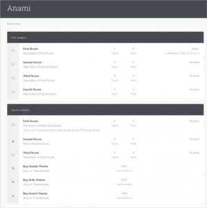 Bootstrap Forum Templates - Word Excel PDF Formats