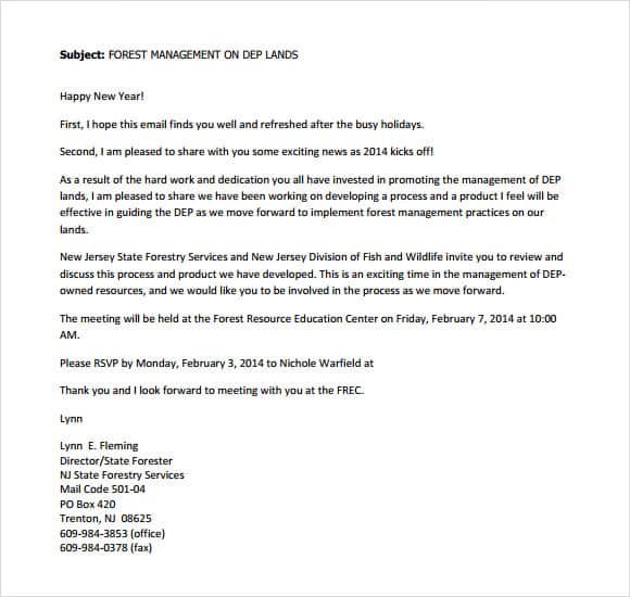 Happy New Year Greeting Email Sample PDF Template Happy New Year Greeting Email Sample PDF Template