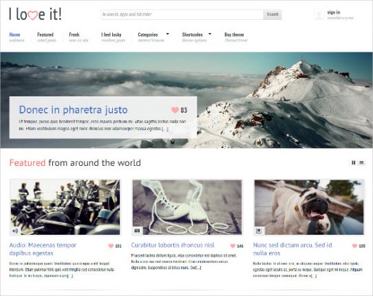 Content Sharing Wordpress Themes Free - Word Excel PDF Formats