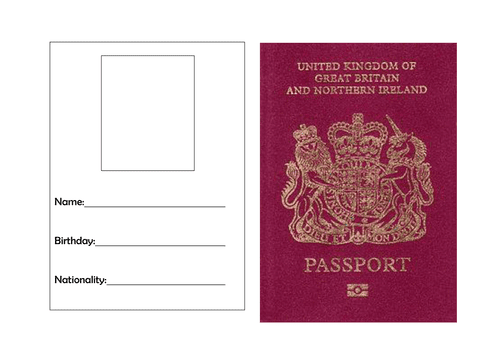 Passport Templates Word Excel Pdf Formats